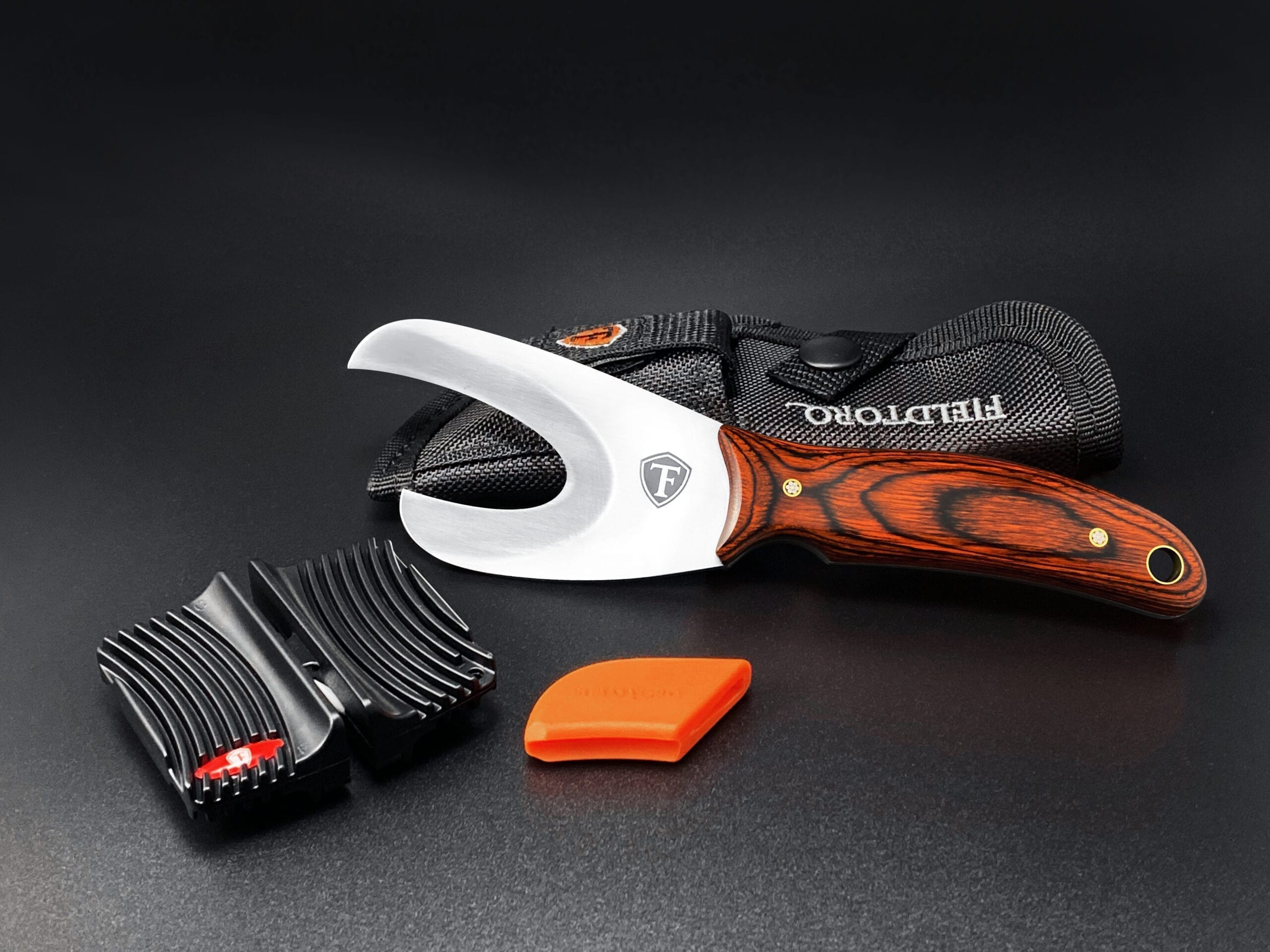 FieldTorq® Pakkawood *Includes: Knife, Sheath, Sharpener, Torq Assist ...