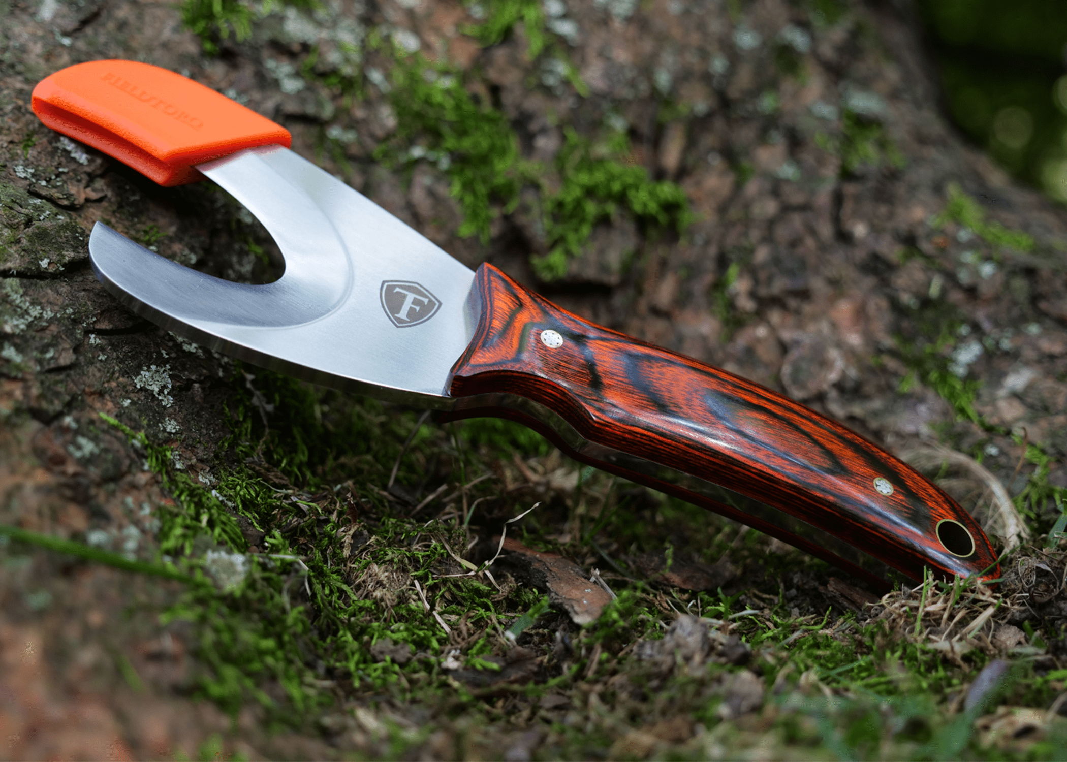 FieldTorq® Pakkawood *Includes: Knife, Sheath, Sharpener, Torq Assist ...